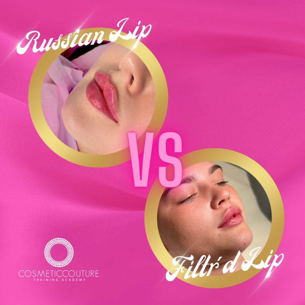 Russian Lips Vs Filtrd™ Lips - Cosmetic Couture